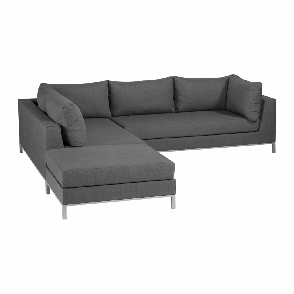 Exotan Sicilie loungeset stone grey links | Latour Tuinmeubelen
